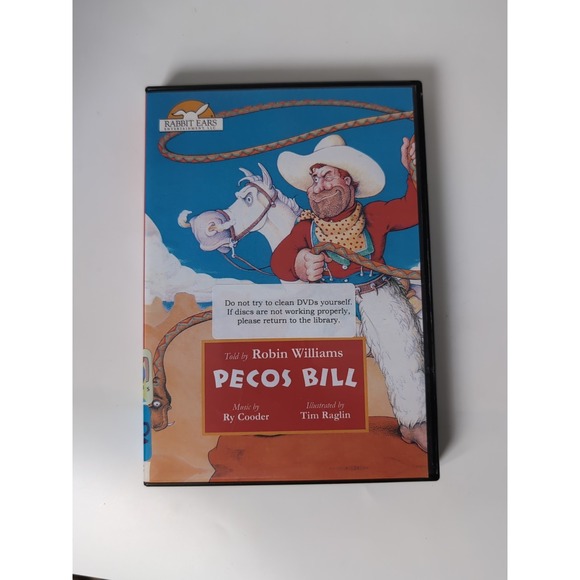 Media | Pecos Bill Told By Robin Williams Dvd 1988 Rabbit Ears ...